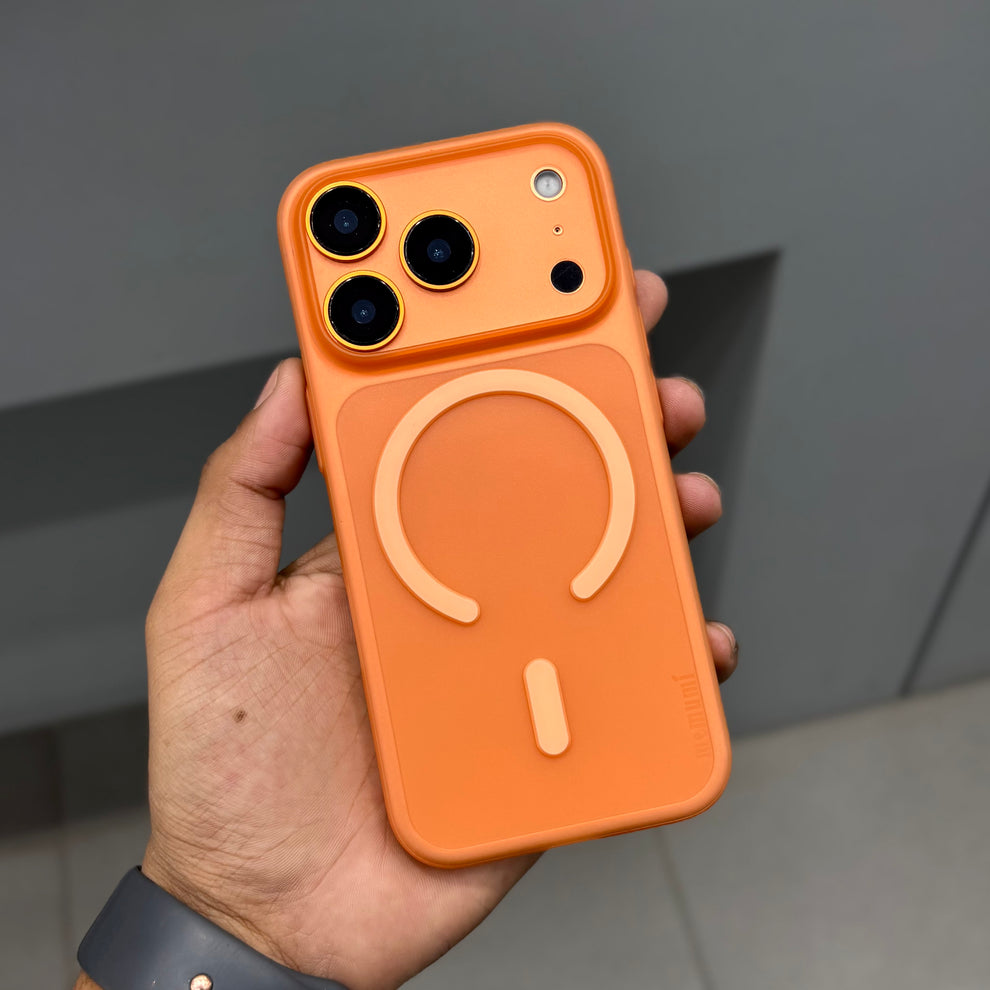 MEMUMI ULTRA THIN MAGSAFE CASE - ORANGE ( No. 2509 ) – Chawla Mobile ...
